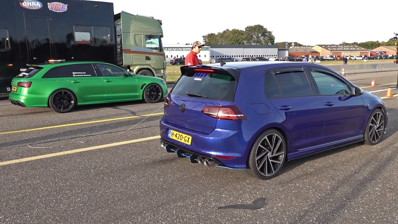 RS6 ABT vs Golf 7 R – Power vs Agility