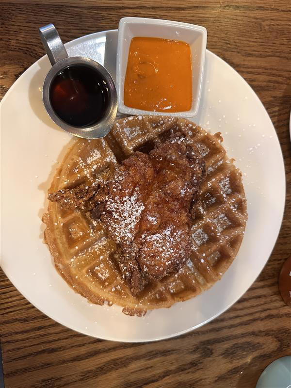 See new Avalon spot’s blissful brunch plates like chicken and waffles