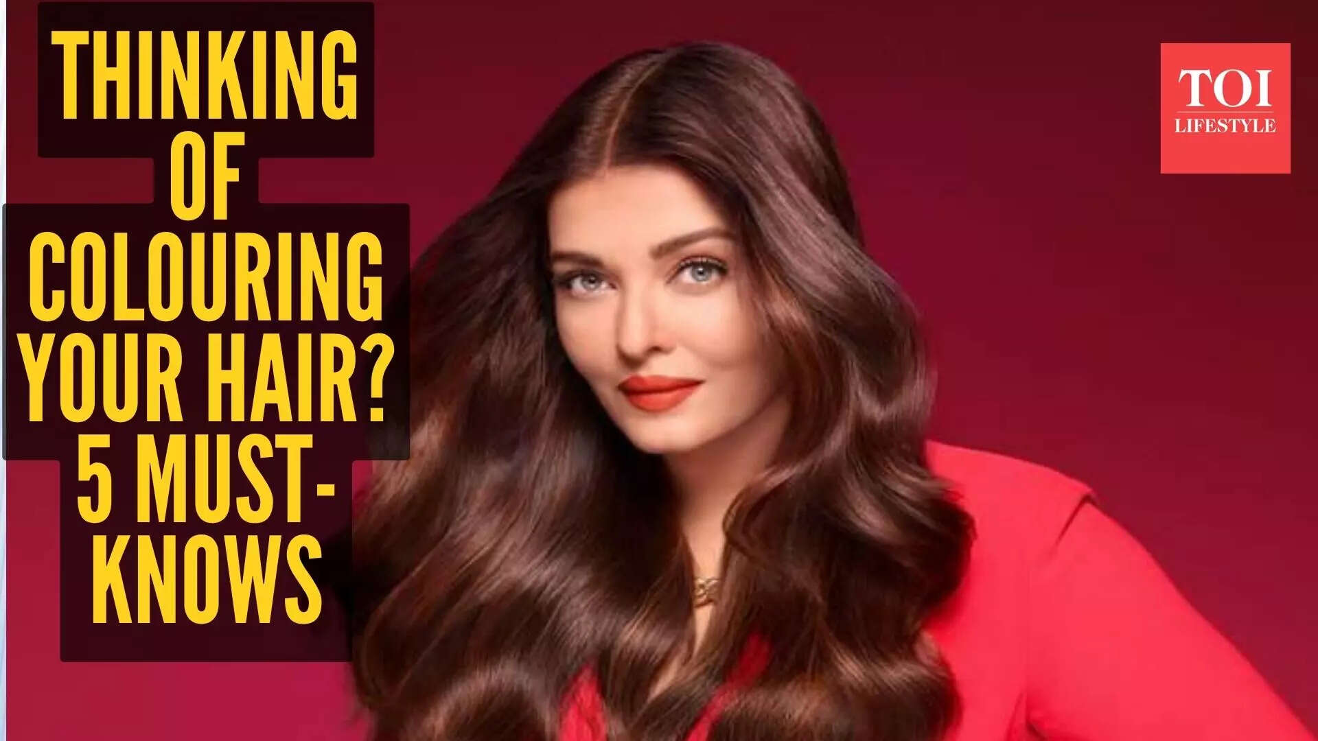 5 things to know before colouring your hair for the first time