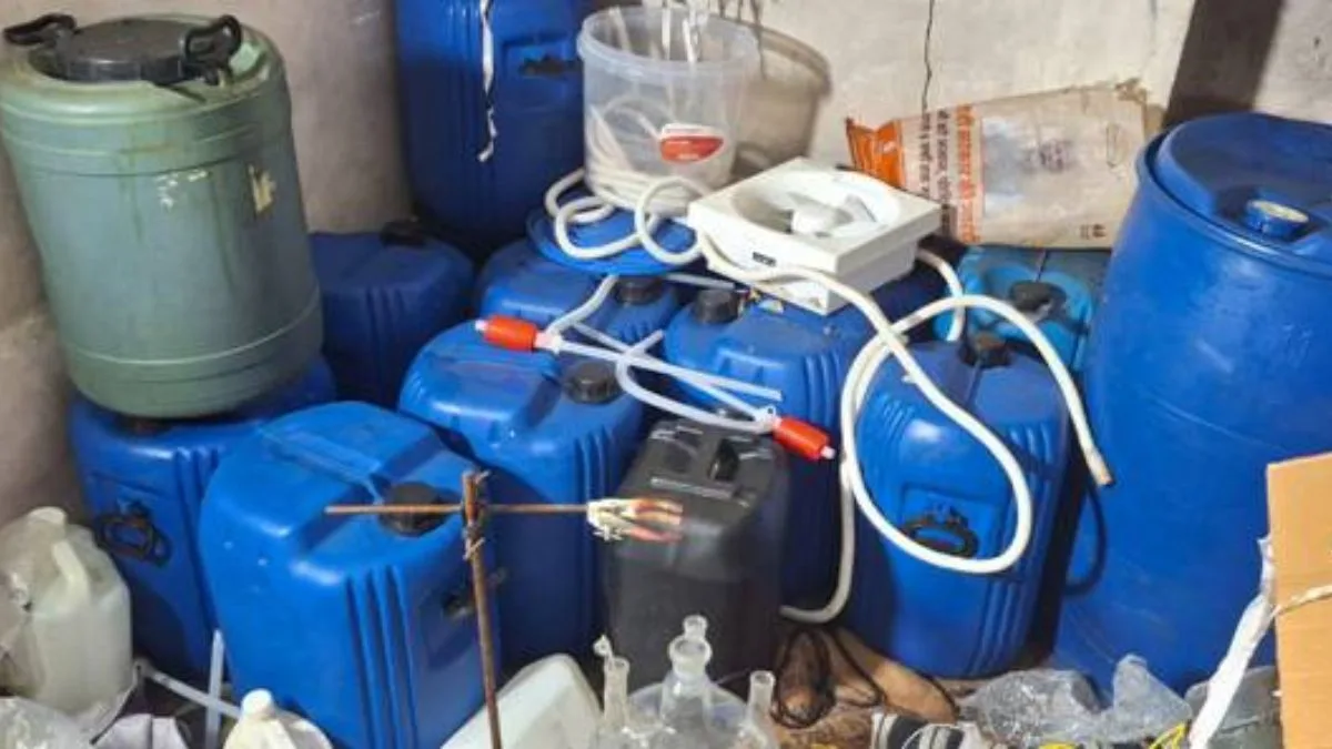 NCB, Raj Police bust illegal drug lab, chemicals worth Rs 40 cr seized