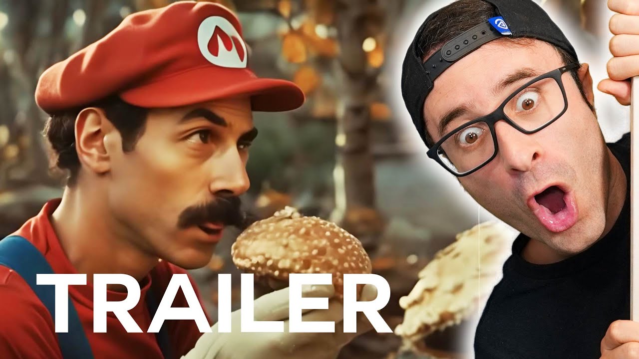 IA crea película de SUPER MARIO BROS y pasa esto 😐