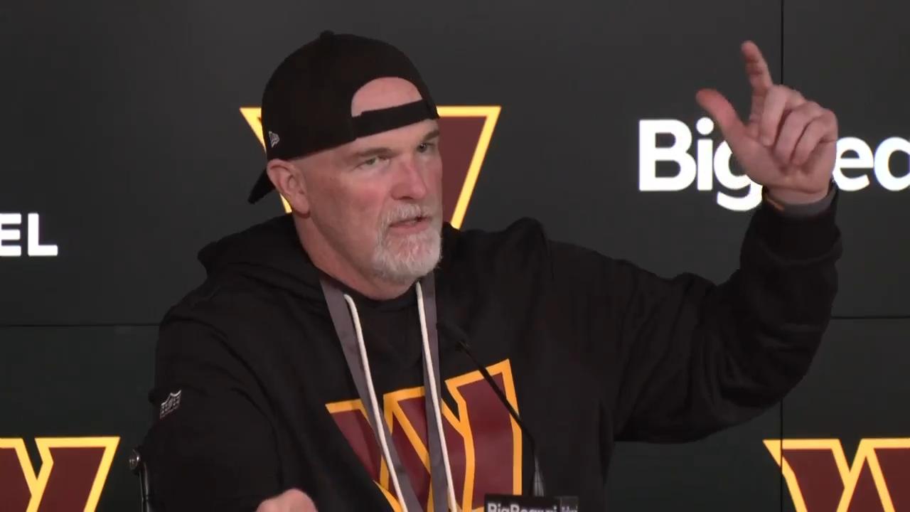 'Pumped to be part of it' - Washington Commanders coach on first NFL ...