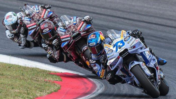 Hasil Sprint Race MotoGP Valencia 2025: Alex Marquez Juara,Bezzecchi ...