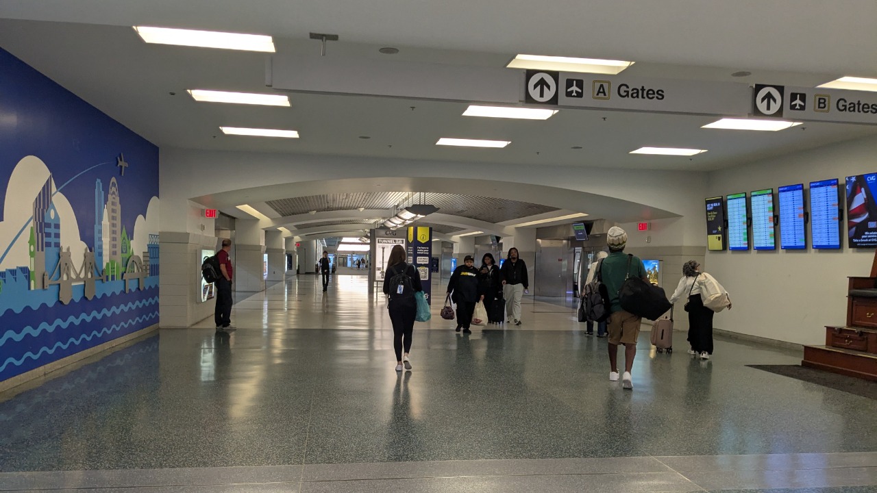 Flight cancellations drop as the government reopens