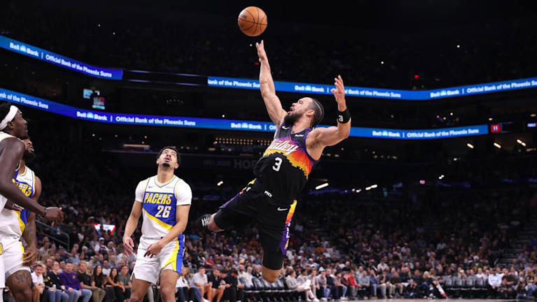 Watch Suns Dillon Brooks' circus shot vs Pacers, 'Hang it in The Louvre'