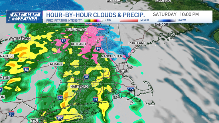 Weekend storm to bring rain, wintry mix, ice and snow to New England