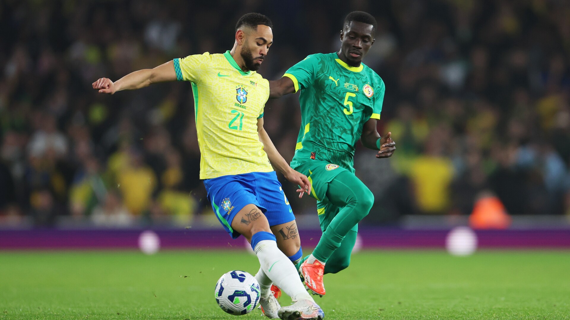 Brazil 2-0 Senegal: Estevao, Casemiro score as Ancelotti's men win in ...