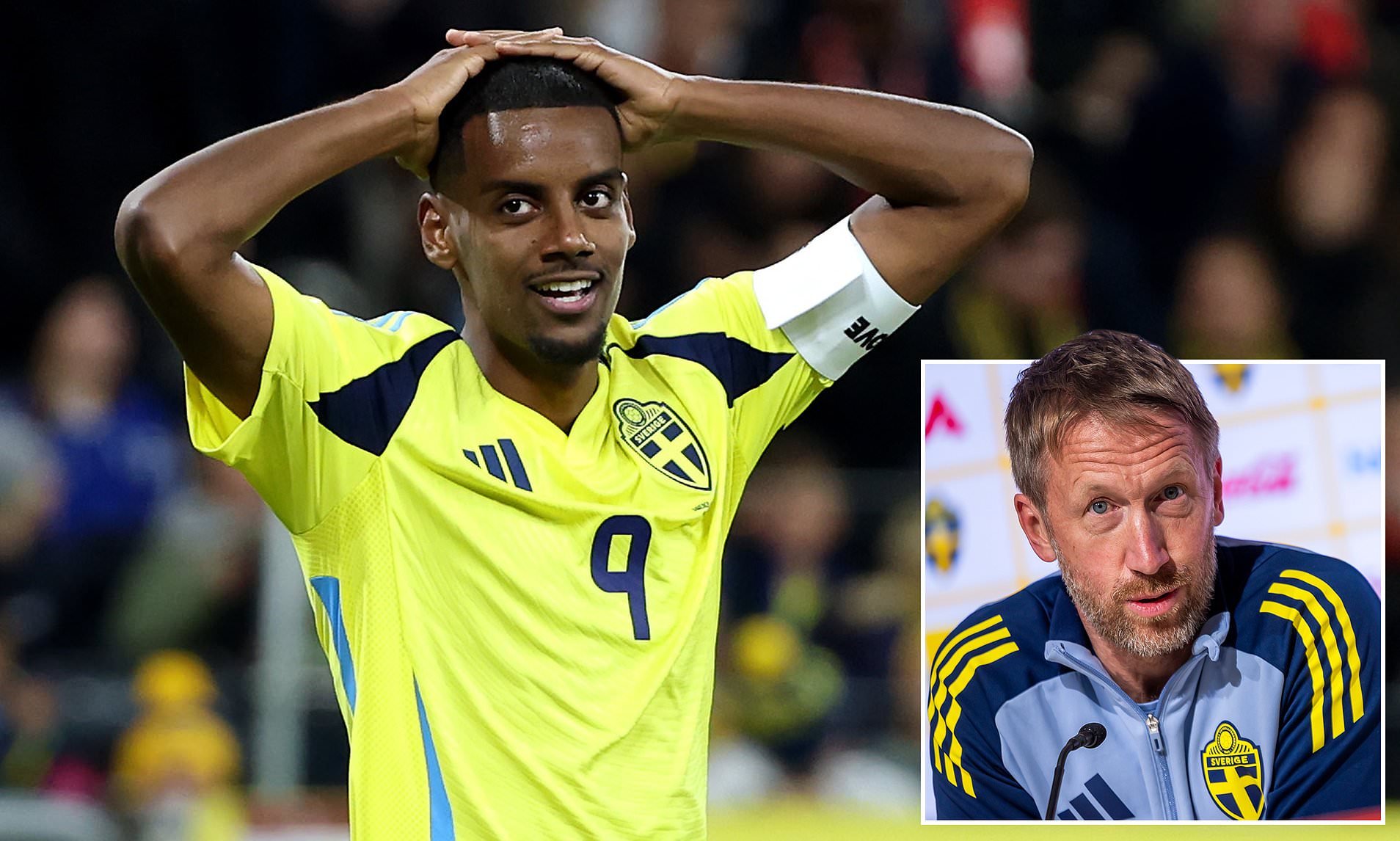 Graham Potter gives Alexander Isak fitness update