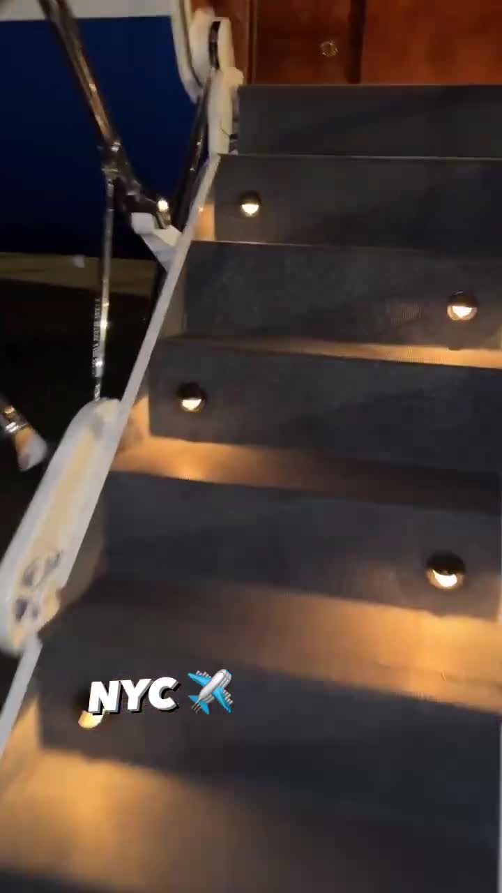 Devin Haney boarding his private jet bound for New York City for Ryan ...