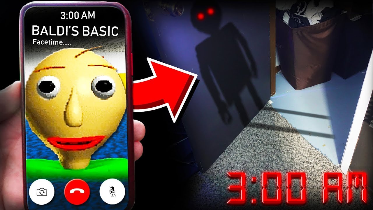 Terrifying 3AM experiment: I summoned Baldi in real life