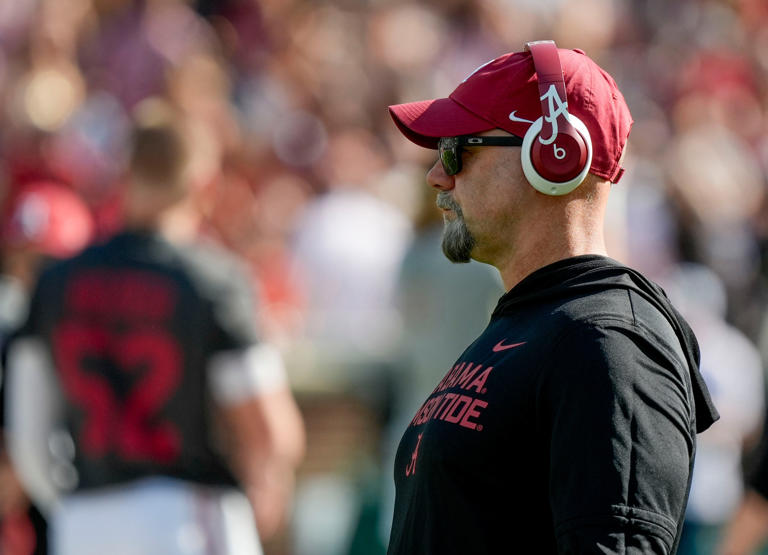 Ryan Grubb, Alabama football 'just ran out of downs' on final drive vs ...