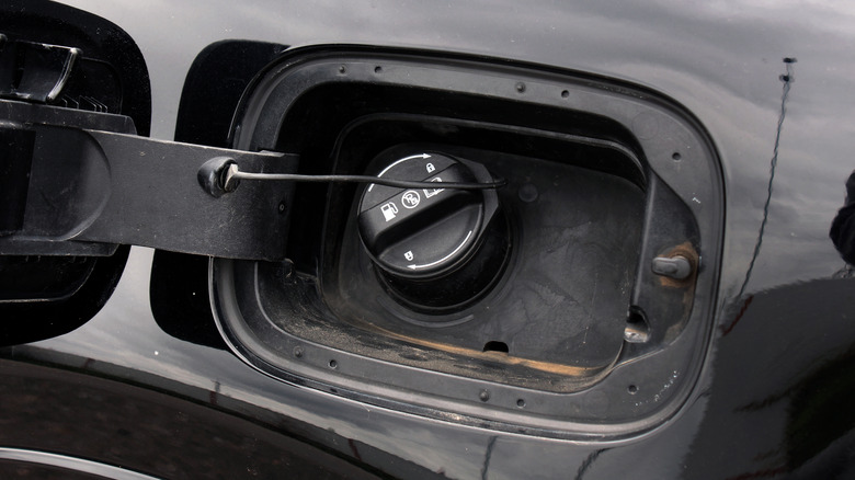 How To Properly Clean Your Car's Fuel Cap And Flap (And Why You Should)