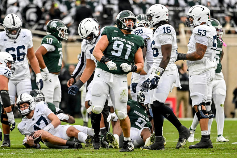 Michigan State football transfer portal tracker 2025
