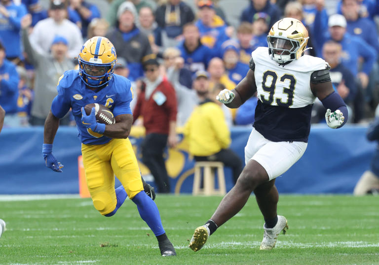 Pittsburgh Panthers fan makes hilarious Lucky Charms sign on ESPN ...