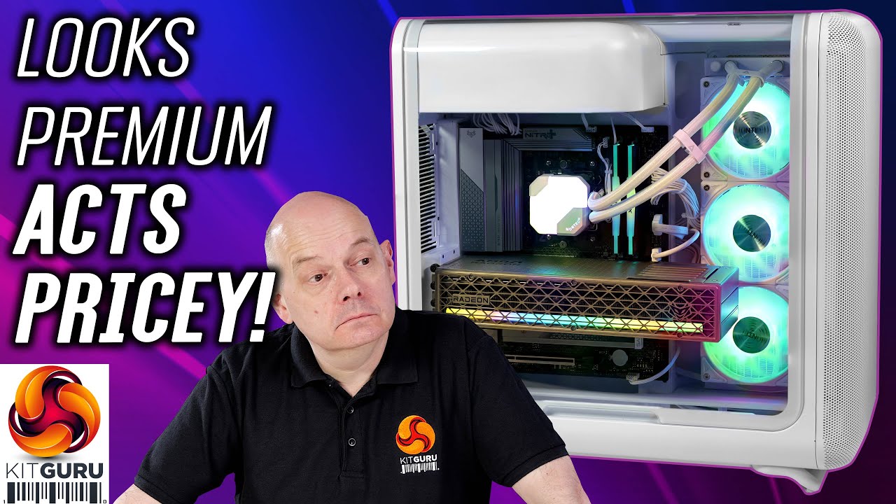 Glass, metal, curves: The HYTE X50 is a work of art (mostly)