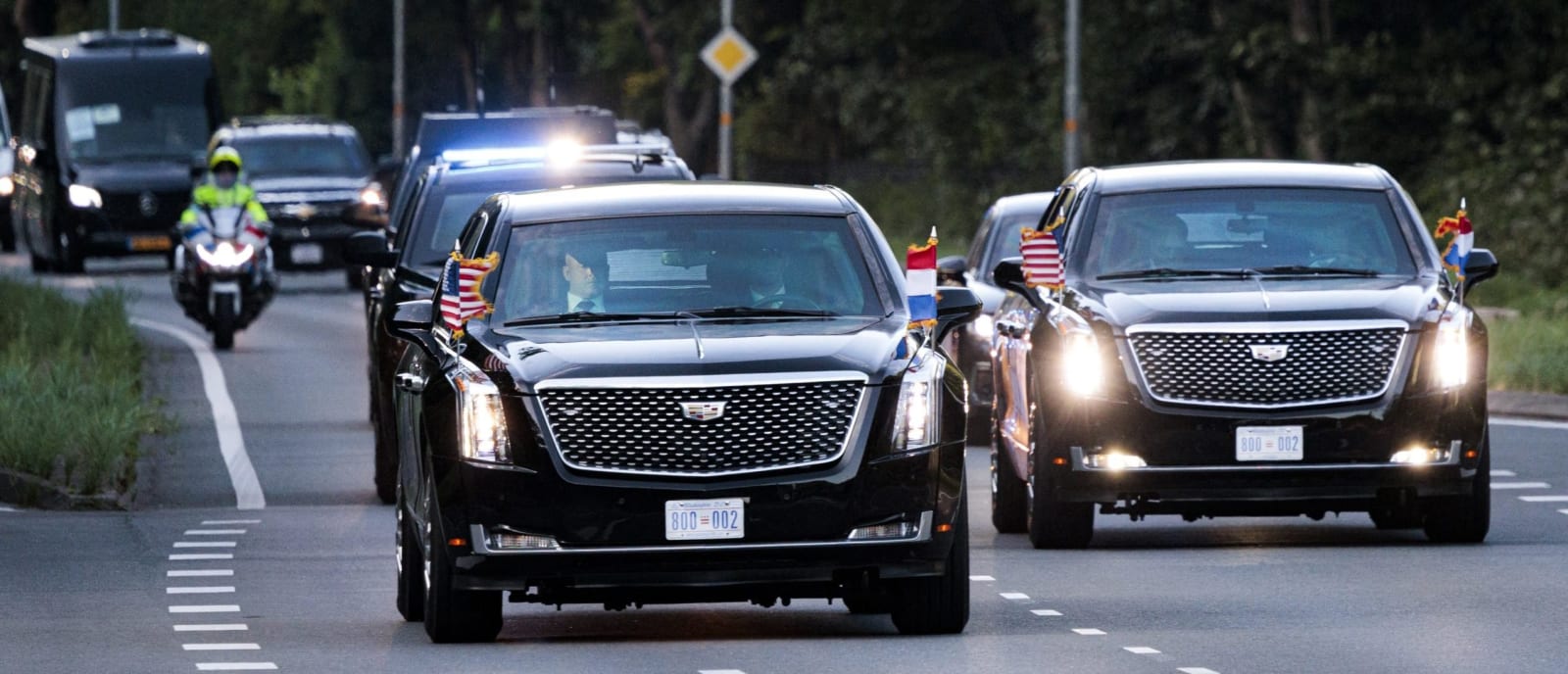 Tennessee Police Officer Supporting Vance’s Motorcade In Critical ...