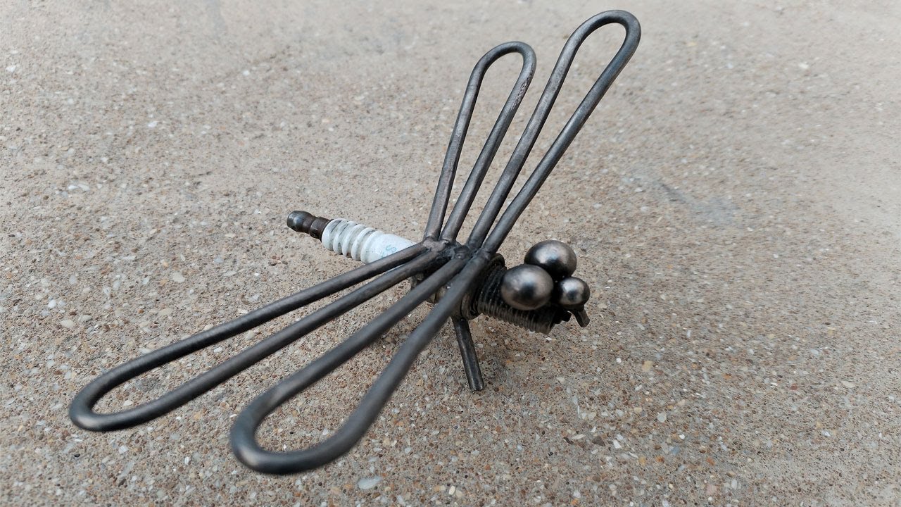 Don't throw away spark plugs, make great crafts
