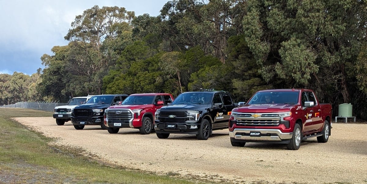 Los grandes pick-up ponen a prueba su seguridad: una comparativa de sus ...