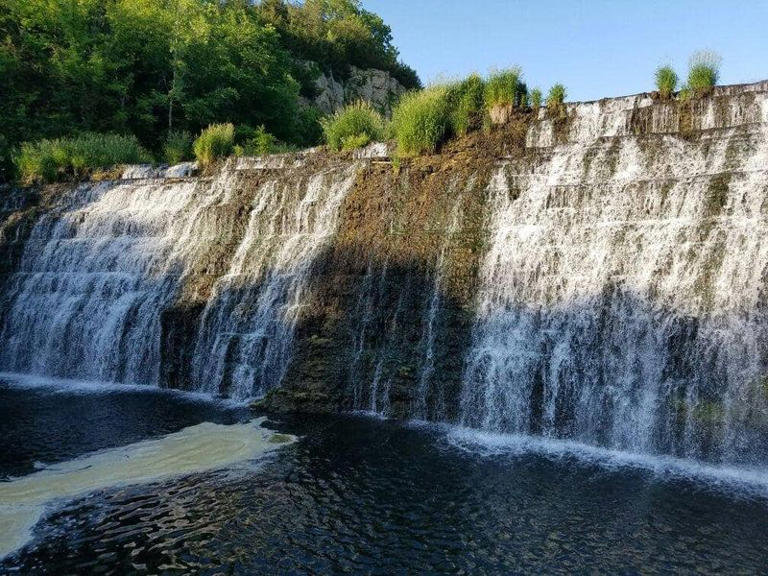 Thunder Bay Falls In Galena That’s Easy To Visit