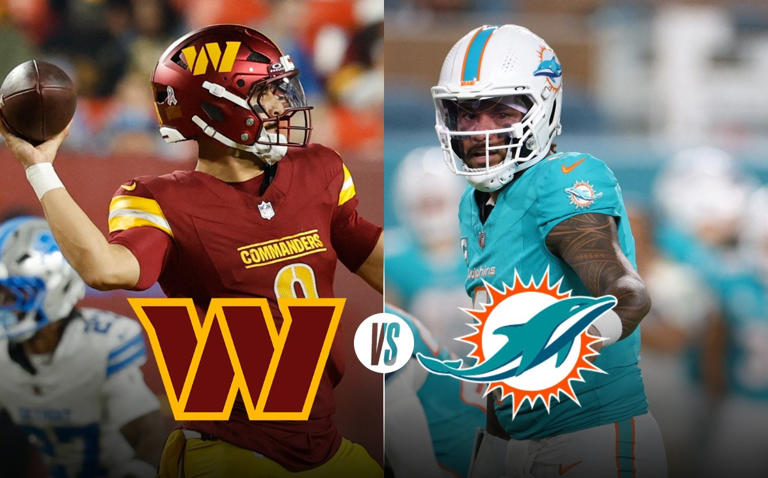 Washington Commanders vs Miami Dolphins EN VIVO: ¿A qué hora y dónde ...