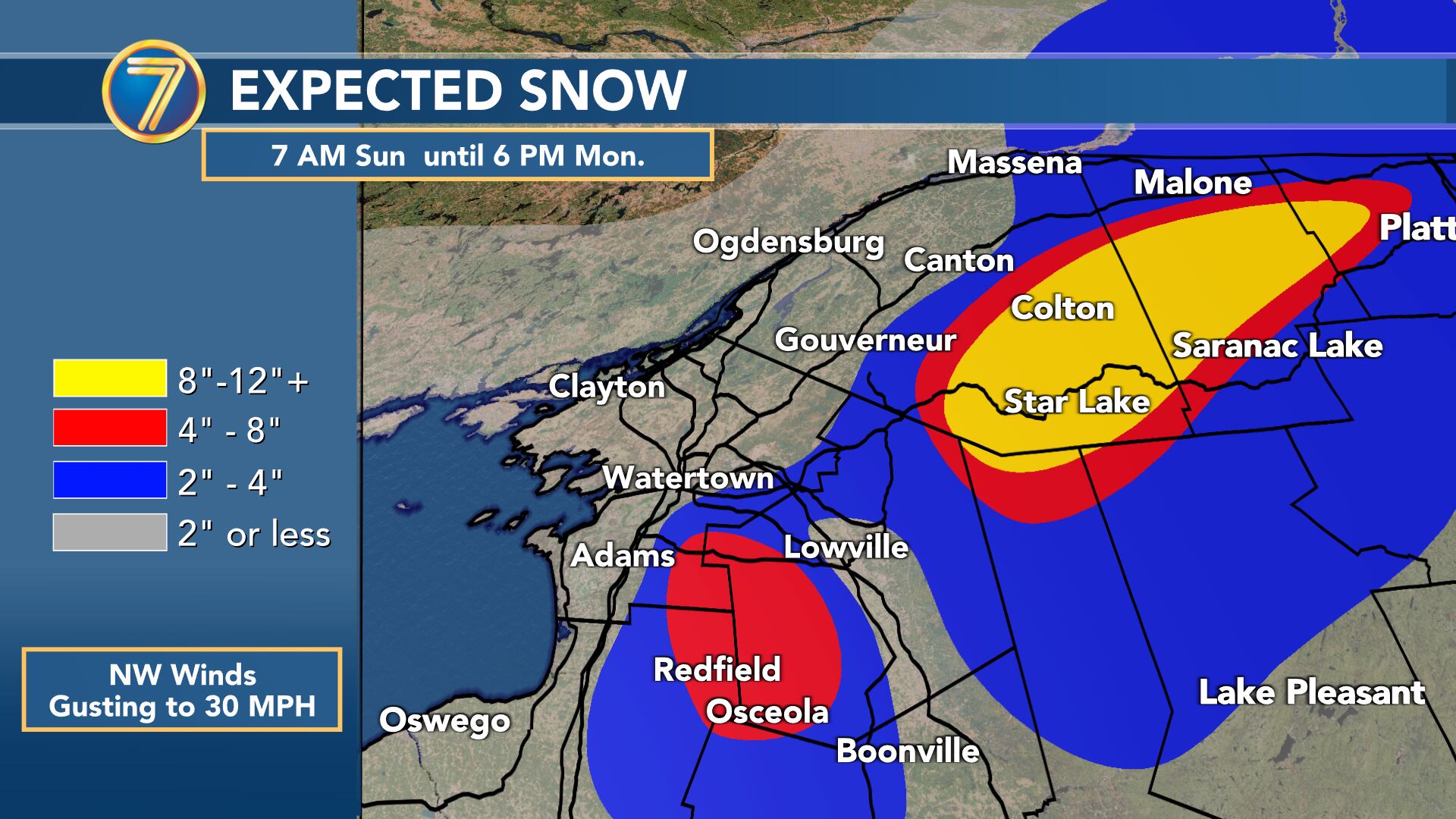 Sunday update: Winter Storm Warning, Heavy Snow