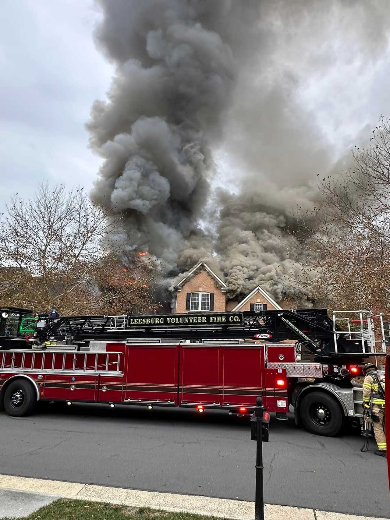 Firefighter Hurt As Massive Virginia House Blaze Erupts In Quiet ...