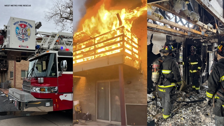 Lakewood apartment building fire leaves around 30 displaced