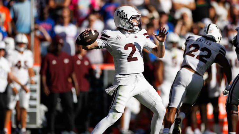 Is Blake Shapen playing? Final injury report for Mississippi State vs ...