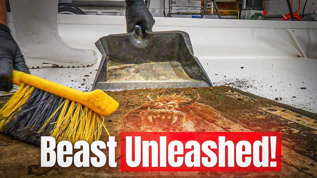 From mess to masterpiece: ASMR cleaning