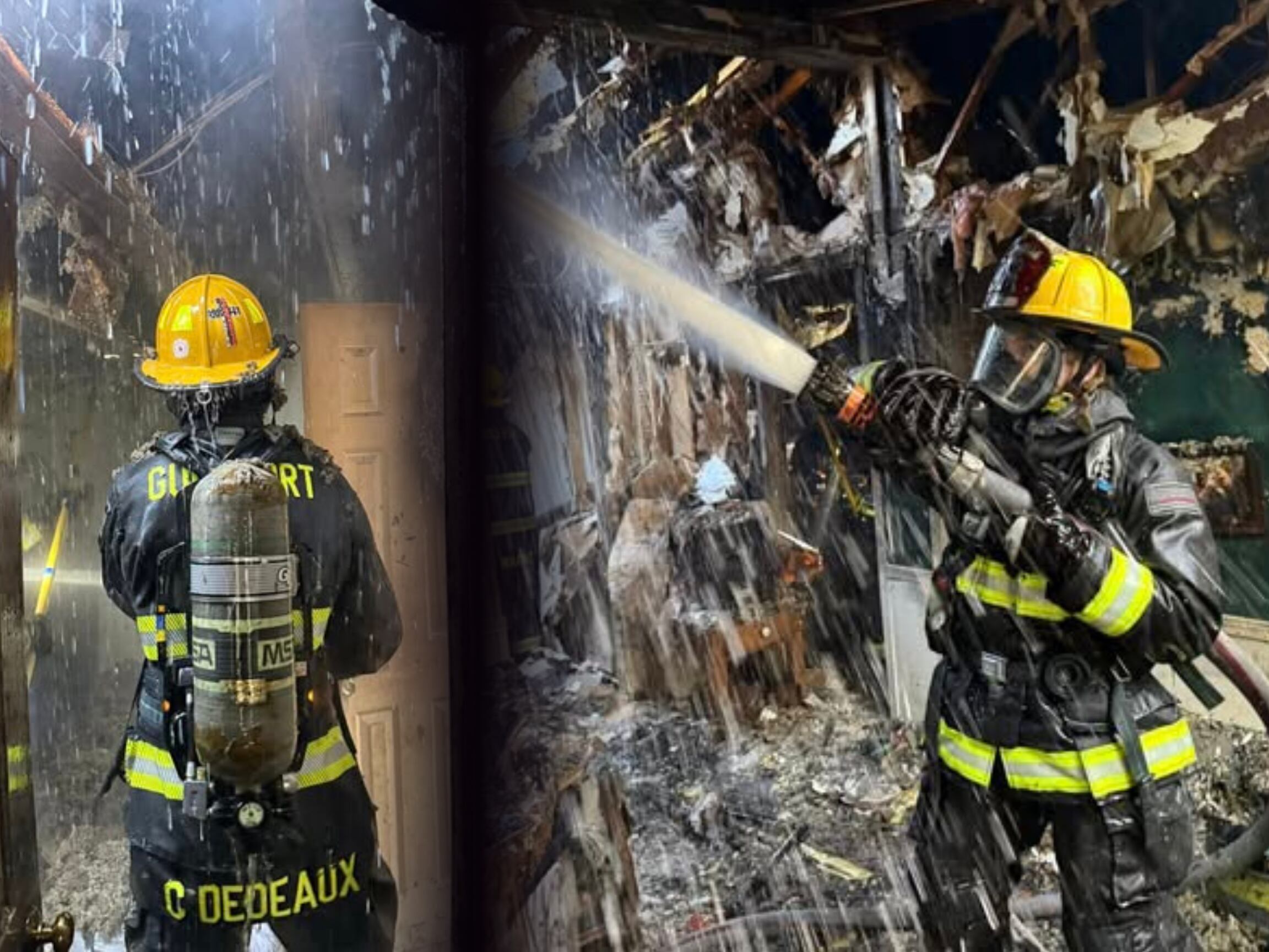 Firefighters respond to early morning house fire off Walter Smith Road ...