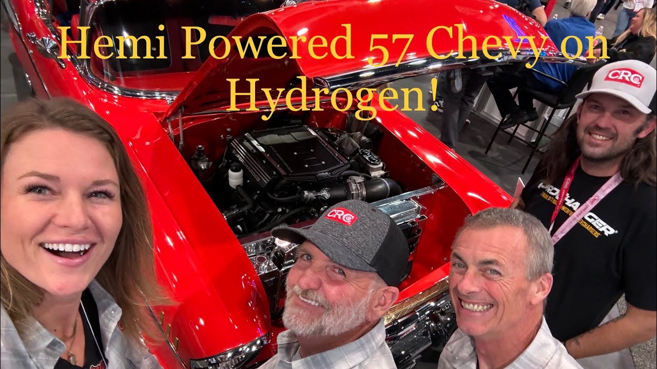 Wild hydrogen-powered Hemi ’57 Chevy build