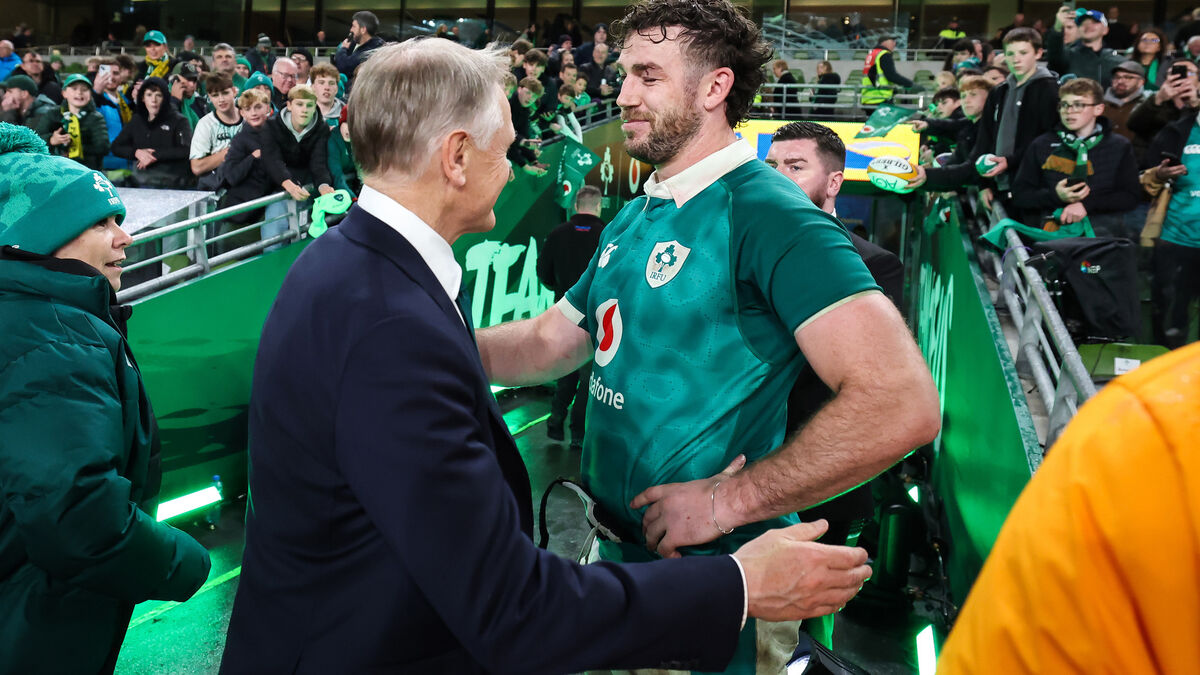 Joe Schmidt: 'Mack Hansen was probably the best Australian on the pitch'