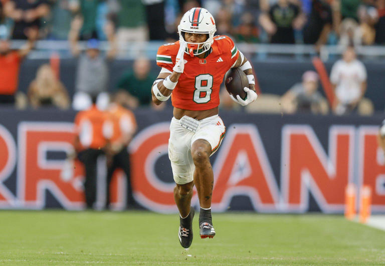 Jakobe Thomas' pick six (2 INTs overall) ignites Miami's smothering defense