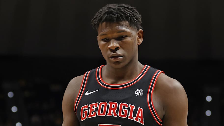 Anthony Edwards' Adidas Shoes Sport Georgia Bulldogs Colors