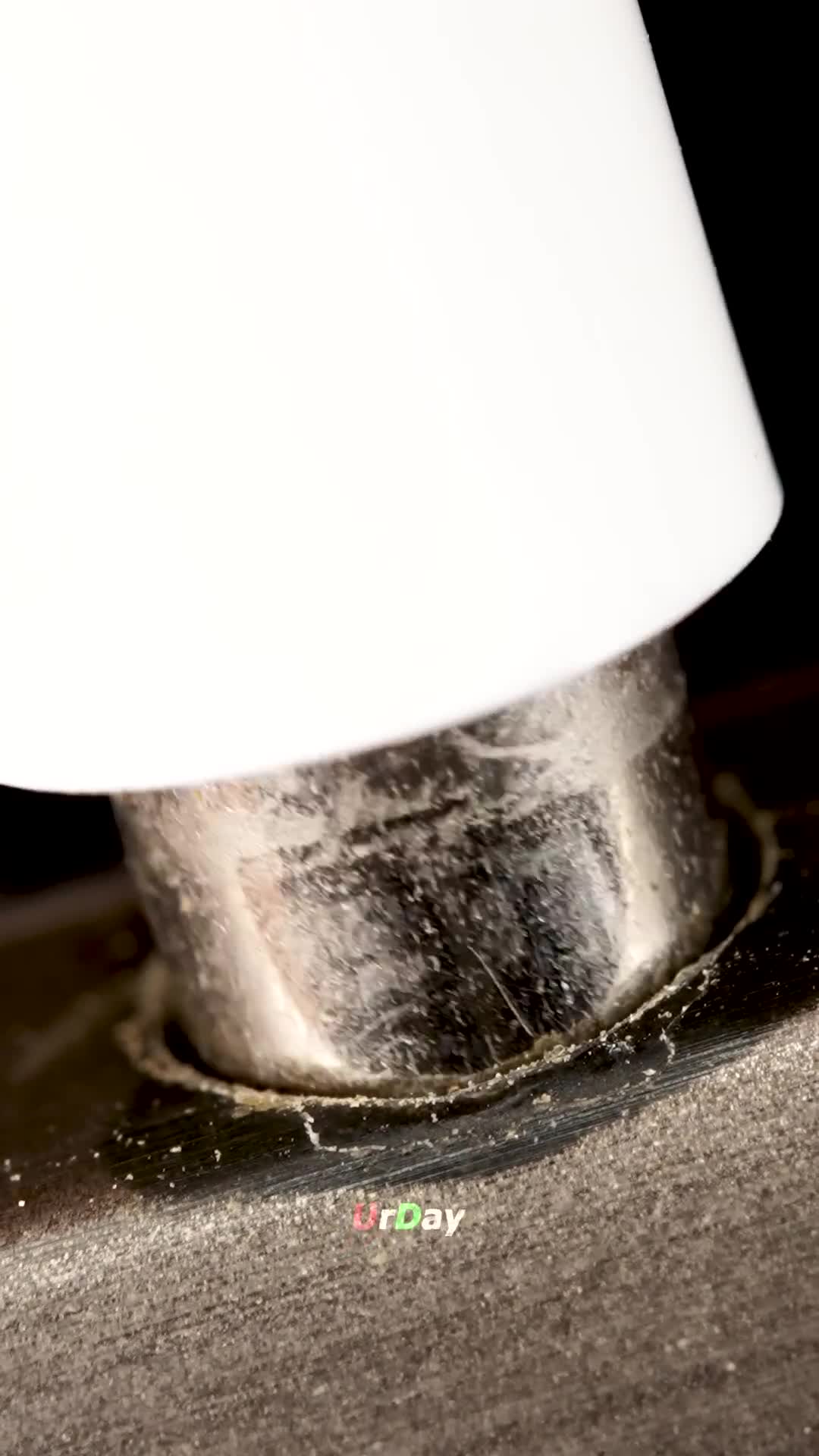 Burning a earphone jack close up #urday #macro