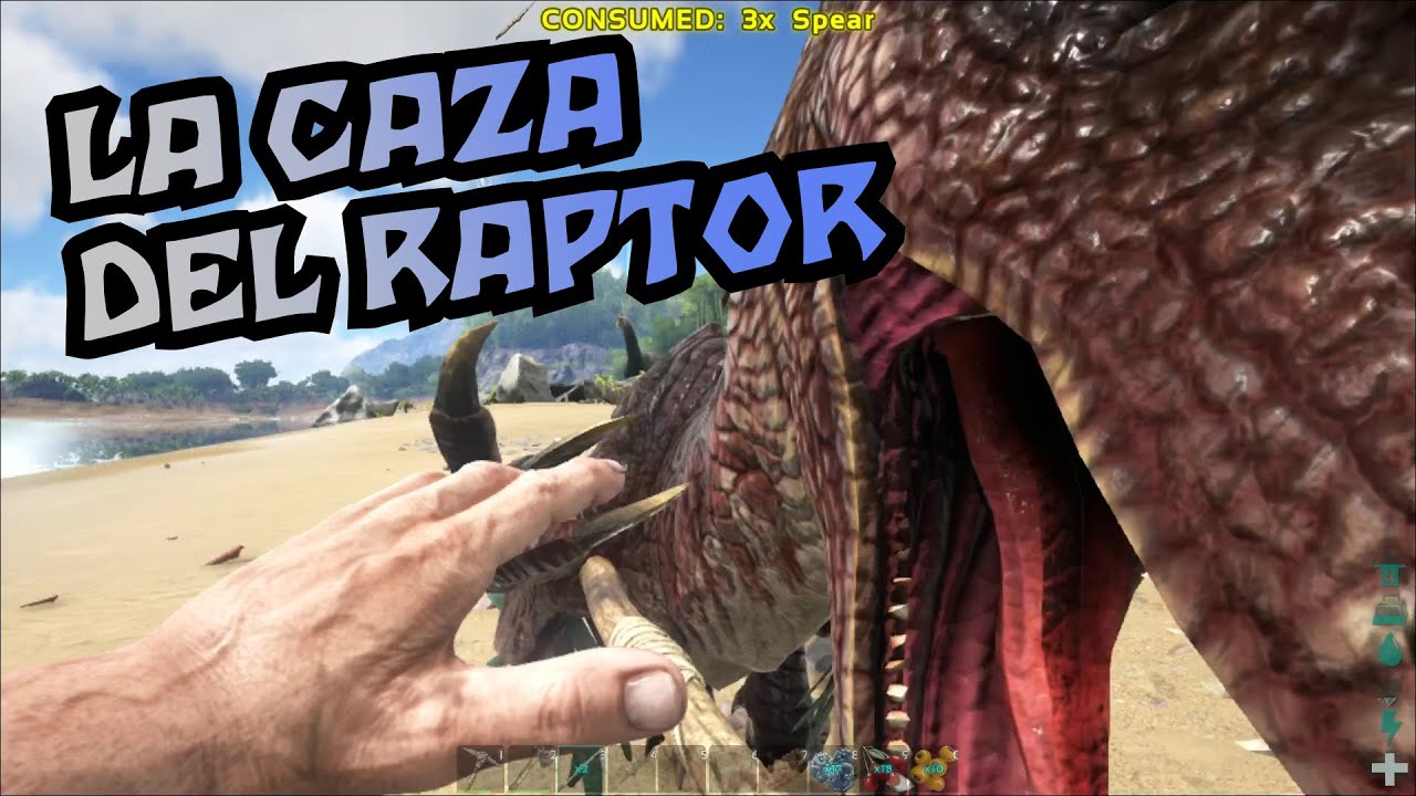 ARK: Survival Evolved | Matar al raptor