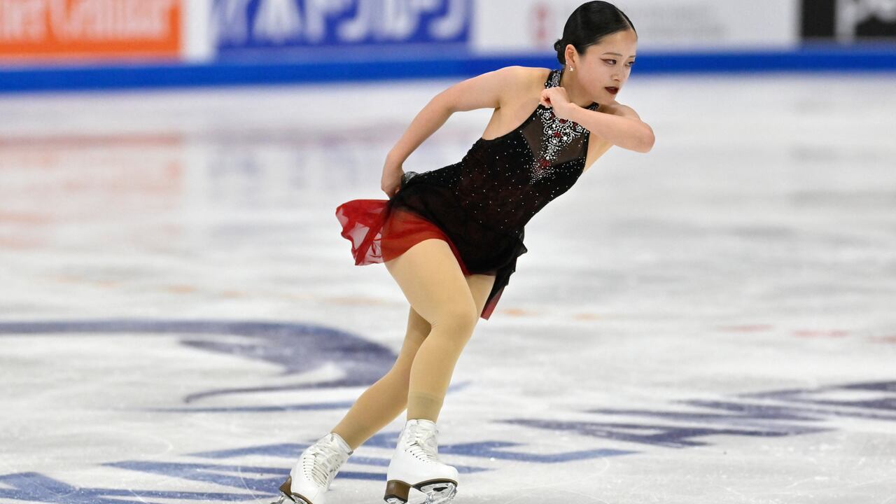 Japan's Rinka Watanabe leads after short program at Skate America