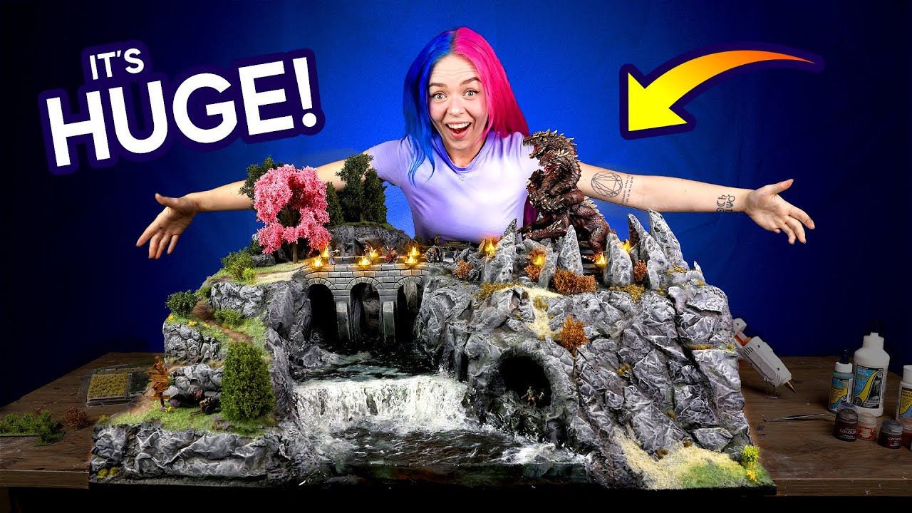 I built a massive fantasy diorama in 5 weeks!