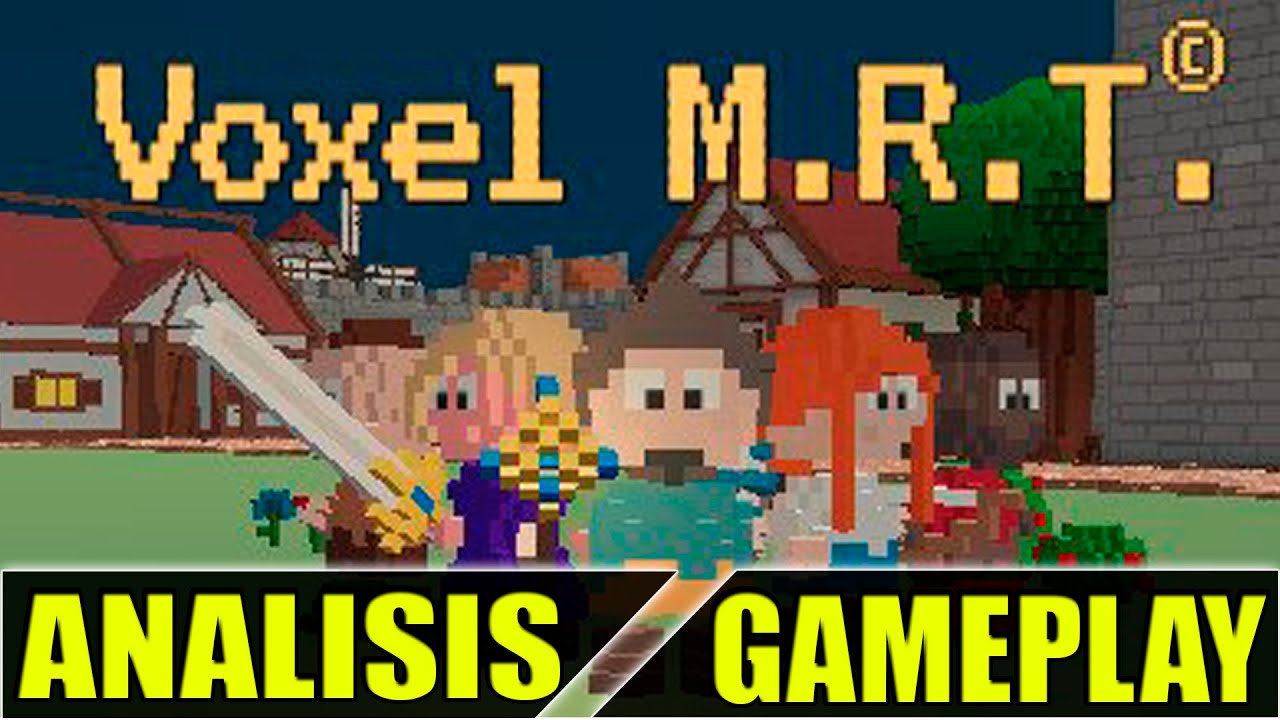 VOXEL M.R.T - CREANDO UN MUNDO DESDE CERO - ANALISIS GAMEPLAY ESPAÑOL