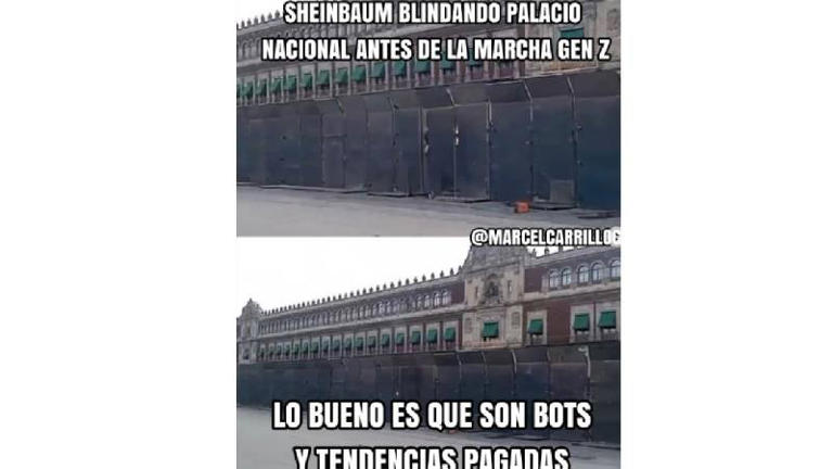 Los mejores memes de la marcha Generación Z