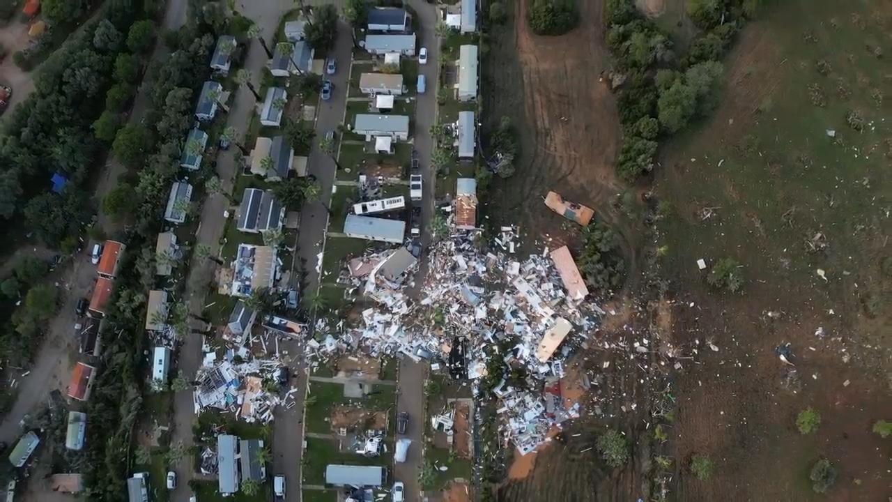 Drone footage shows destruction in aftermath of storm in Portugal's ...