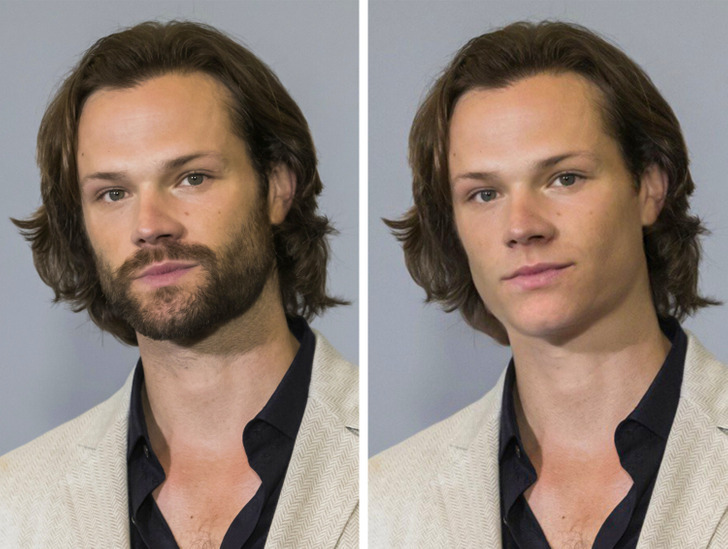 We Removed Beards From 15+ Famous Men — You Won’t Believe How Different ...