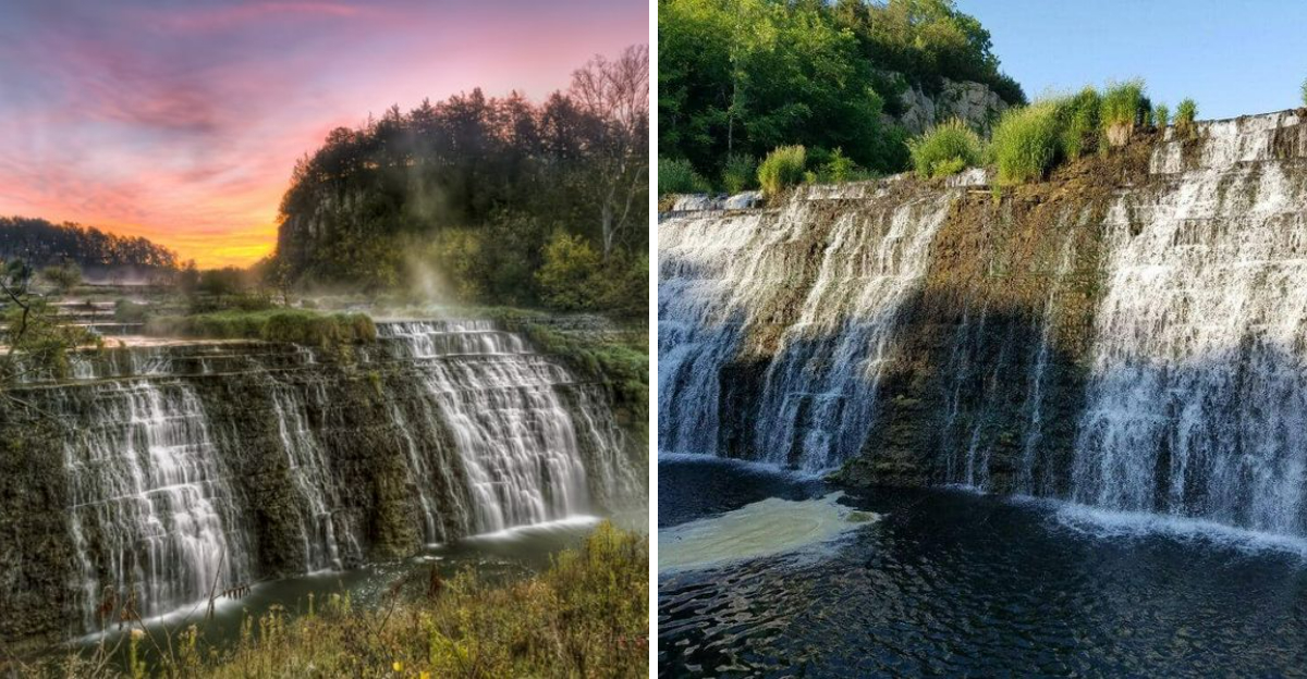 Thunder Bay Falls In Galena That’s Easy To Visit