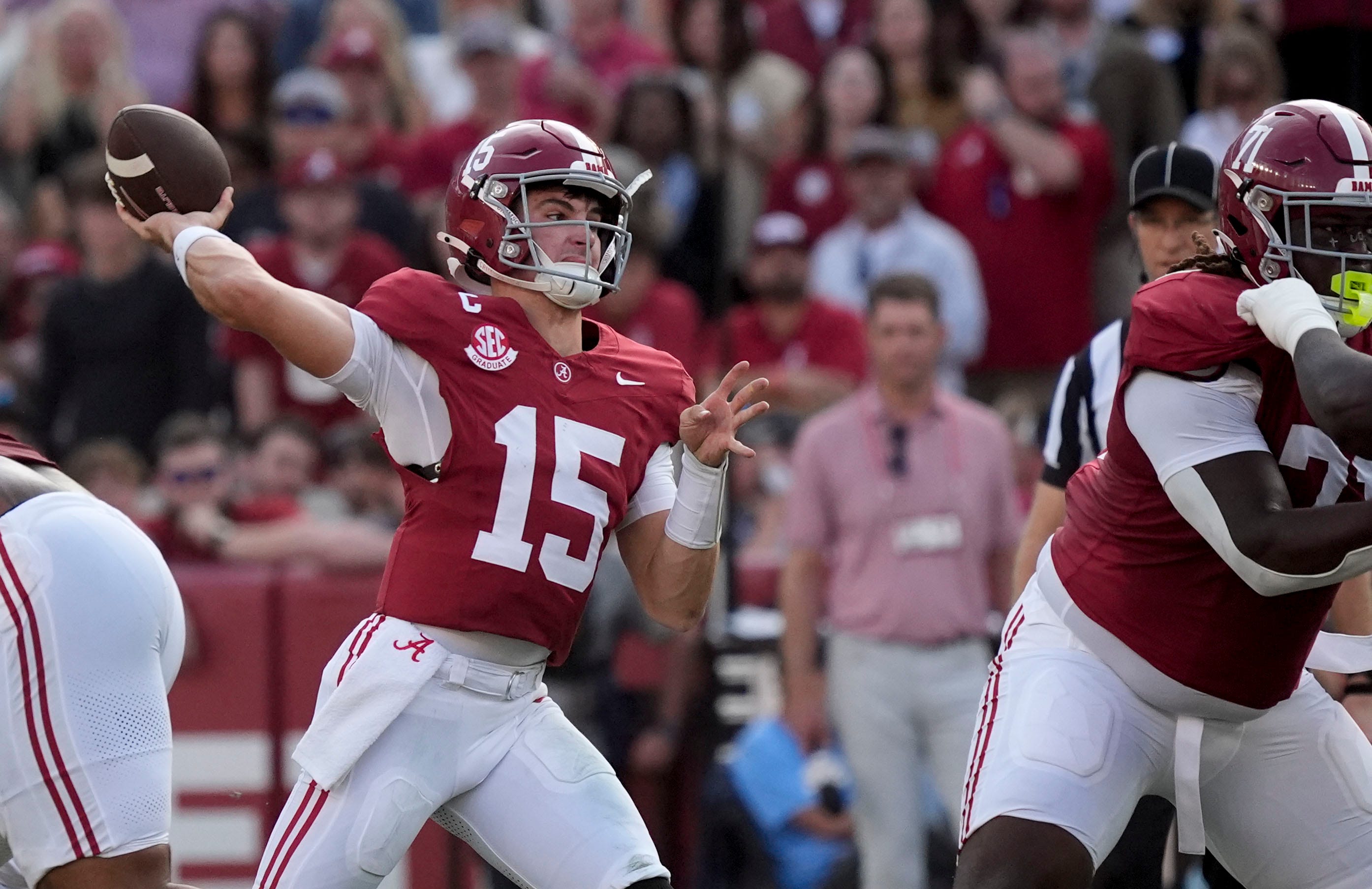 Is Alabama football QB Ty Simpson still a Heisman Trophy candidate ...