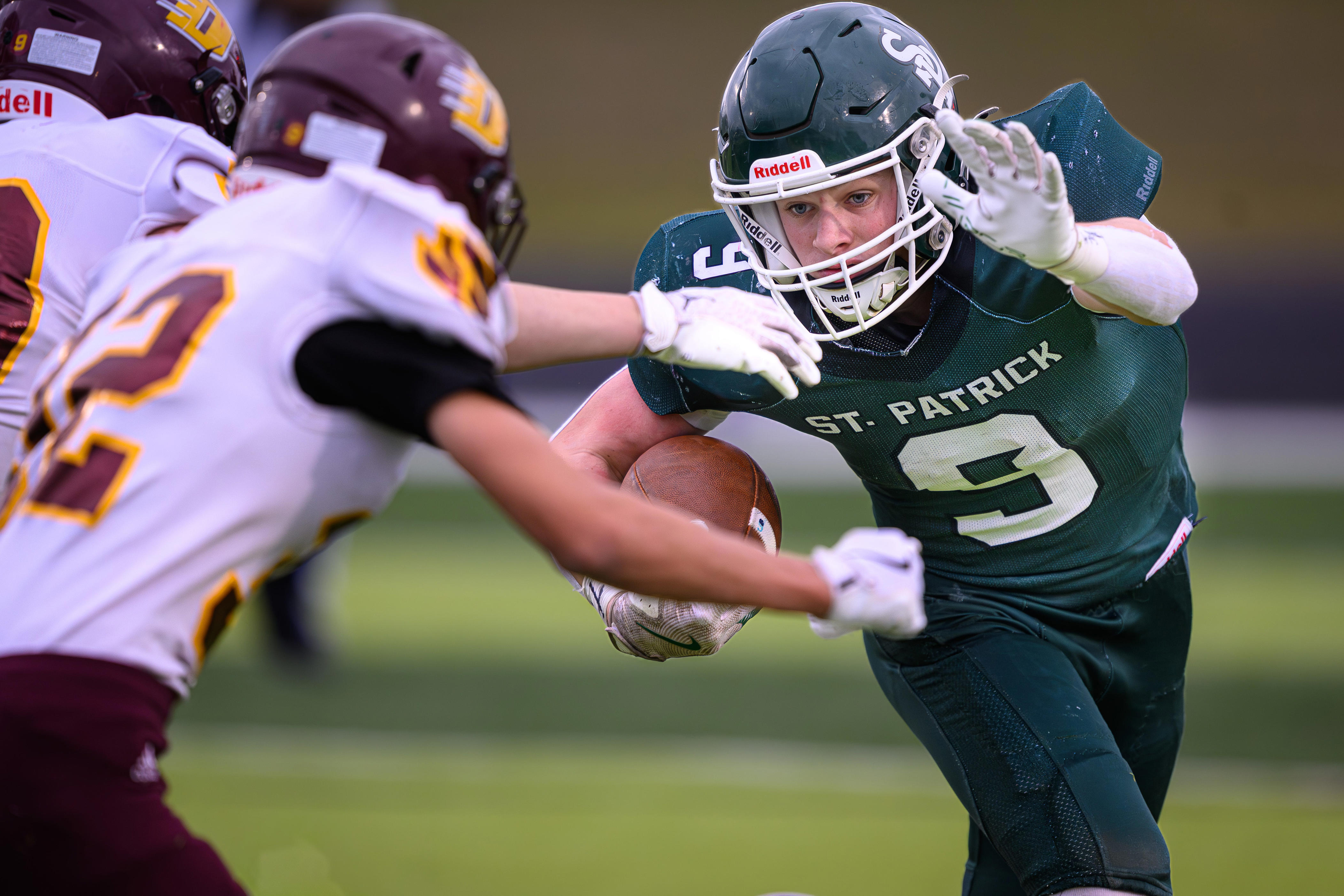 Brady Leonard's move off QB helps fuel success for Portland St. Patrick ...