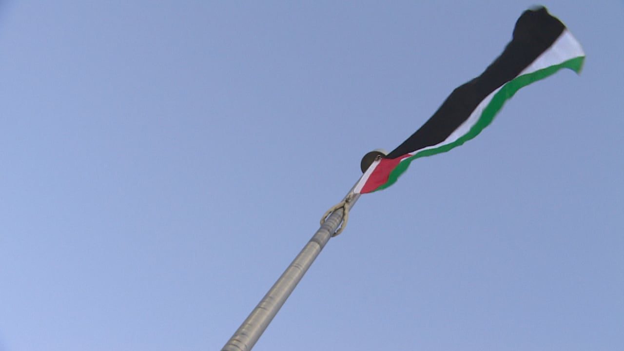 Palestinian flag officially raised in Manitoba for 1st time