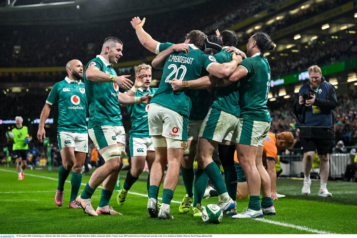 As it happened: Ireland v Australia, Autumn internationals