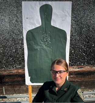 First female deputy awarded Expert Marksmanship badge