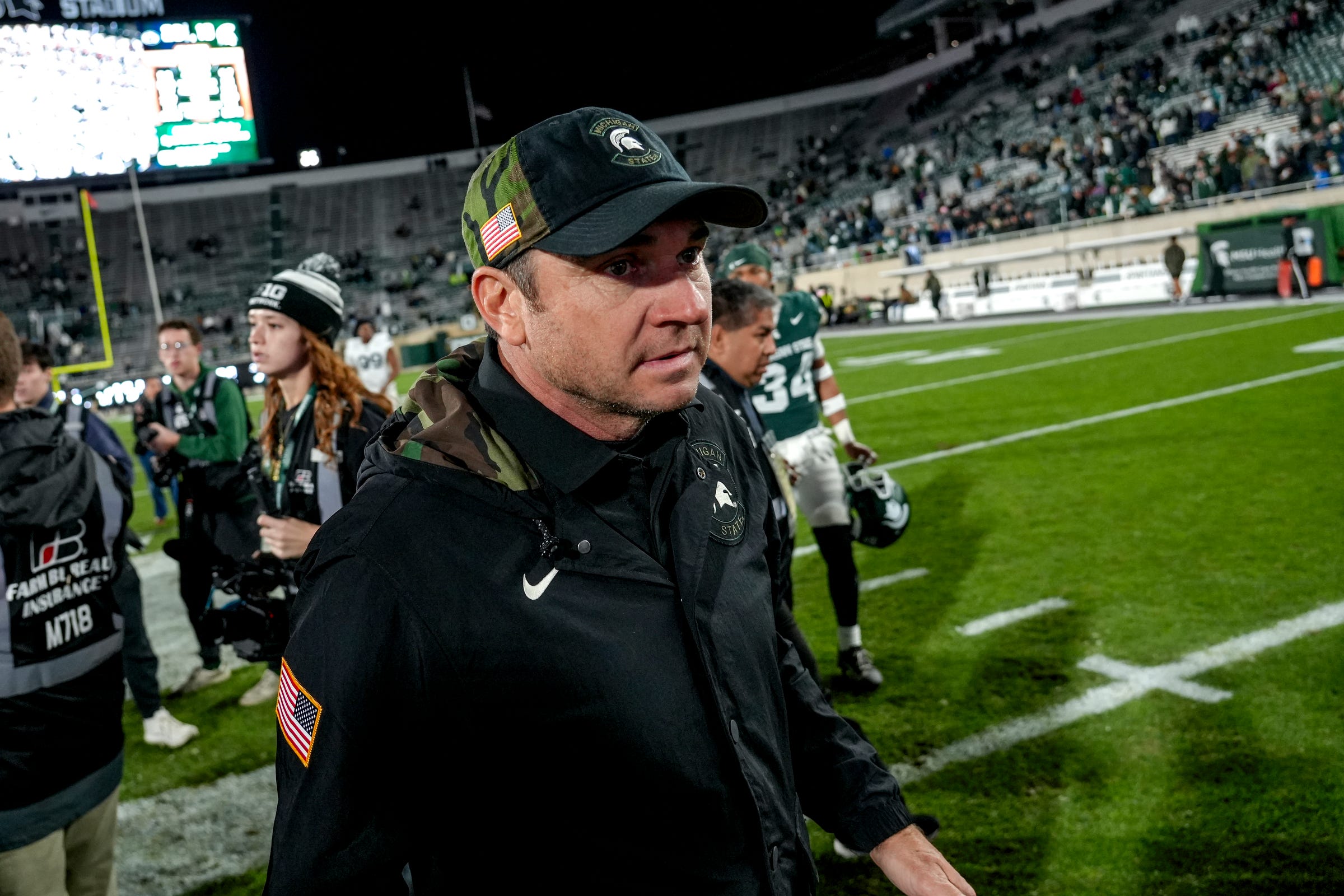 Jonathan Smith on Michigan State football NCAA punishment ...