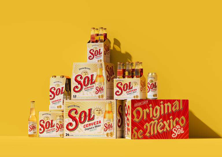 Sol’s rebrand is pure bottled sunshine